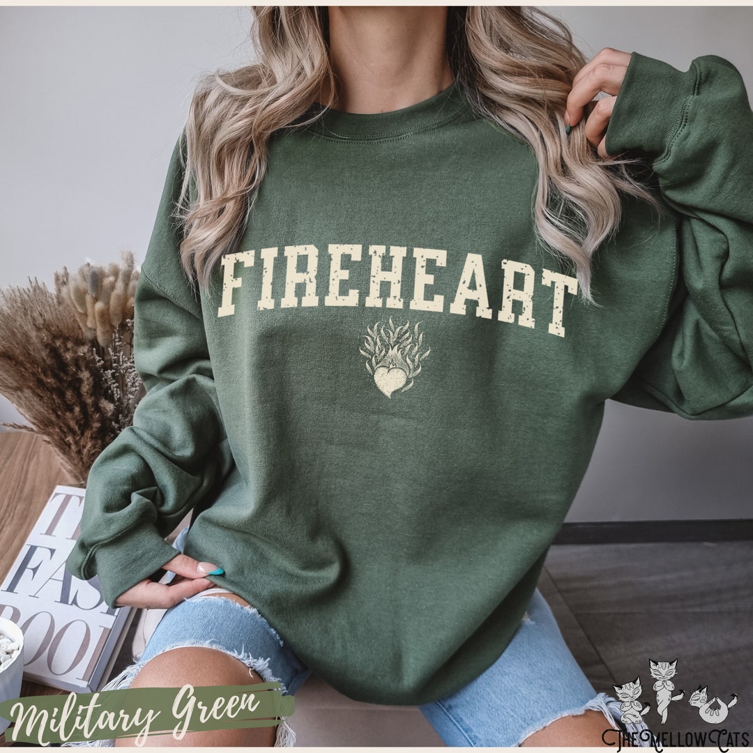 Fireheart Throne of Glass Terrasen Sweatshirt LICENSED Sarah J. Maas ...