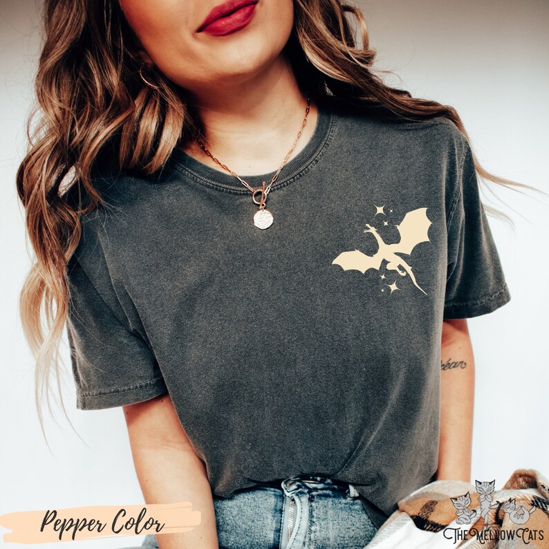 The Thirteen Abraxos Comfort Colors® Shirt Manon Blackbeak - Etsy