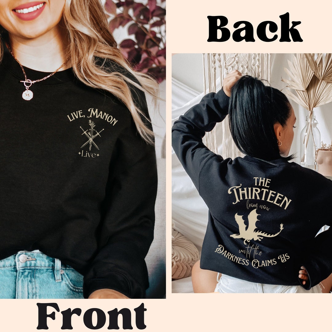 Throne of Glass the Thirteen SJM Sweatshirt OFFICIALLY Licensed Sarah J ...