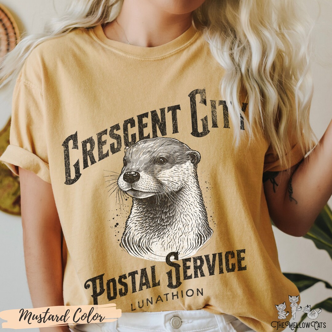 Crescent City Postal Service Otter Comfort Colors Tee OFFICIALLY ...