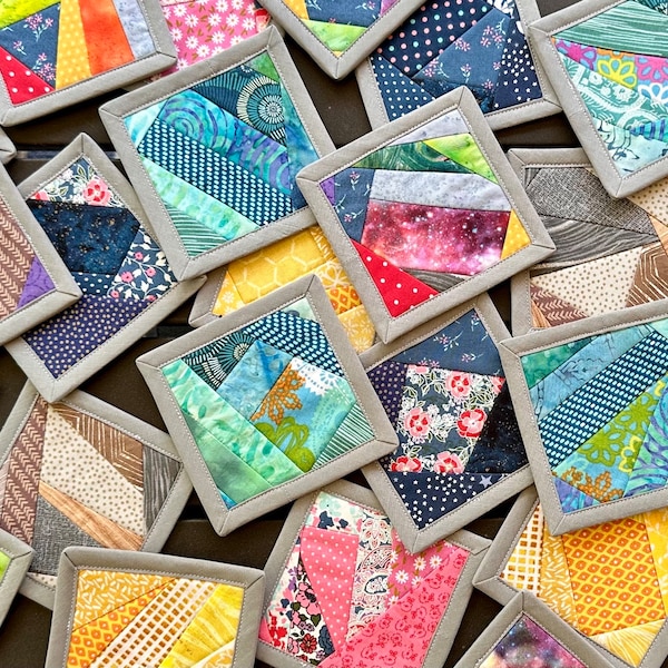 Fabric Coasters - Etsy