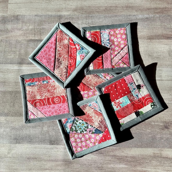 Quilted Coasters Denim - Etsy