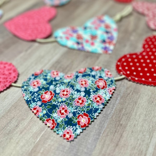 Heart Garland - Etsy