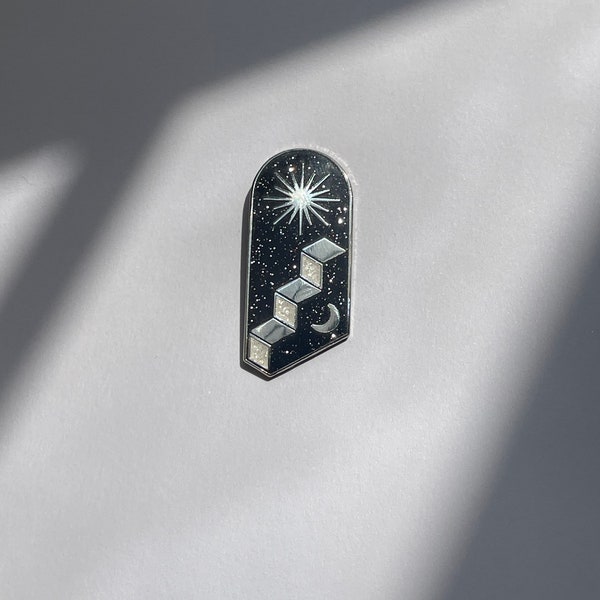 Space Enamel Pin - Etsy