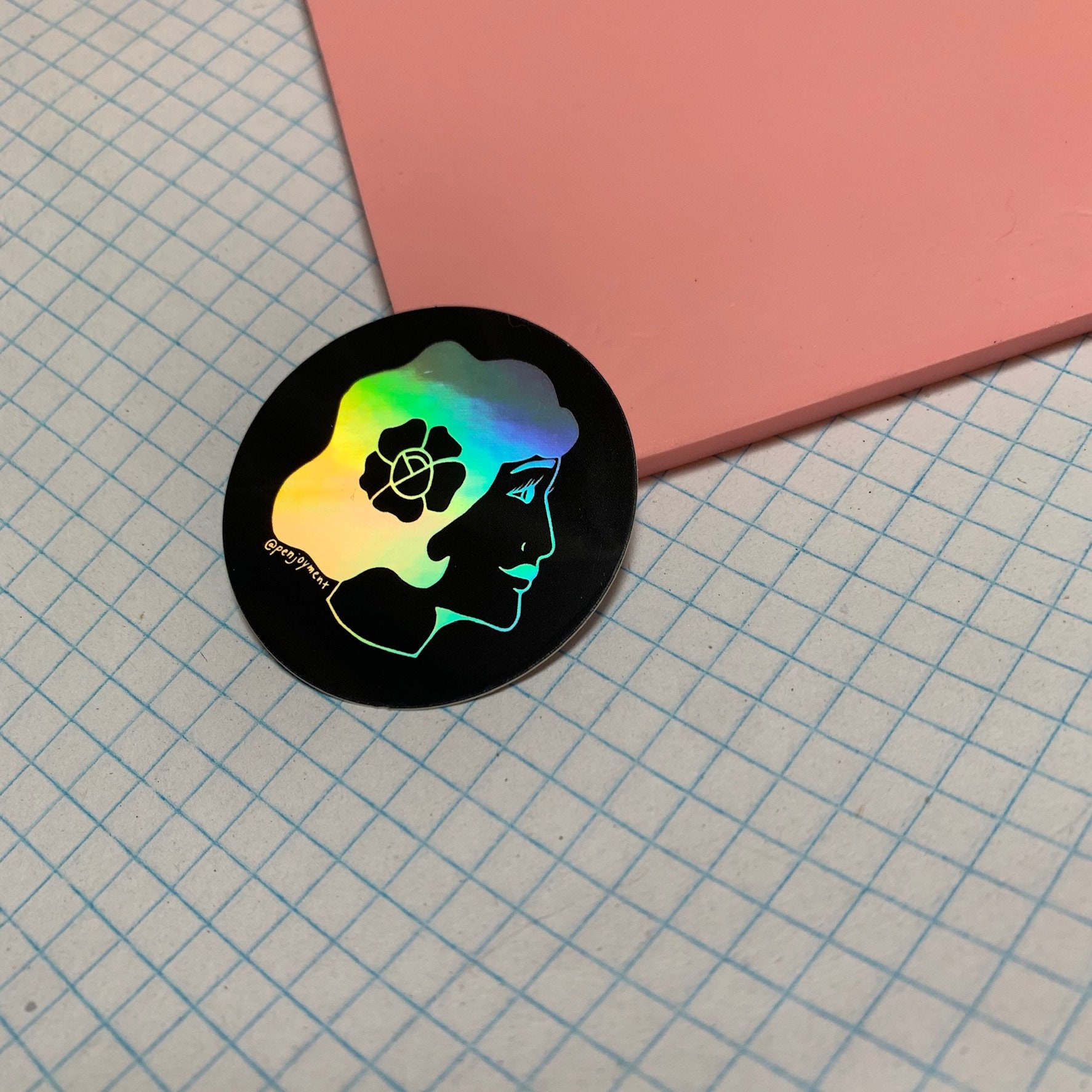 Holographic Waterproof Vinyl Sticker Gift Pack - Etsy