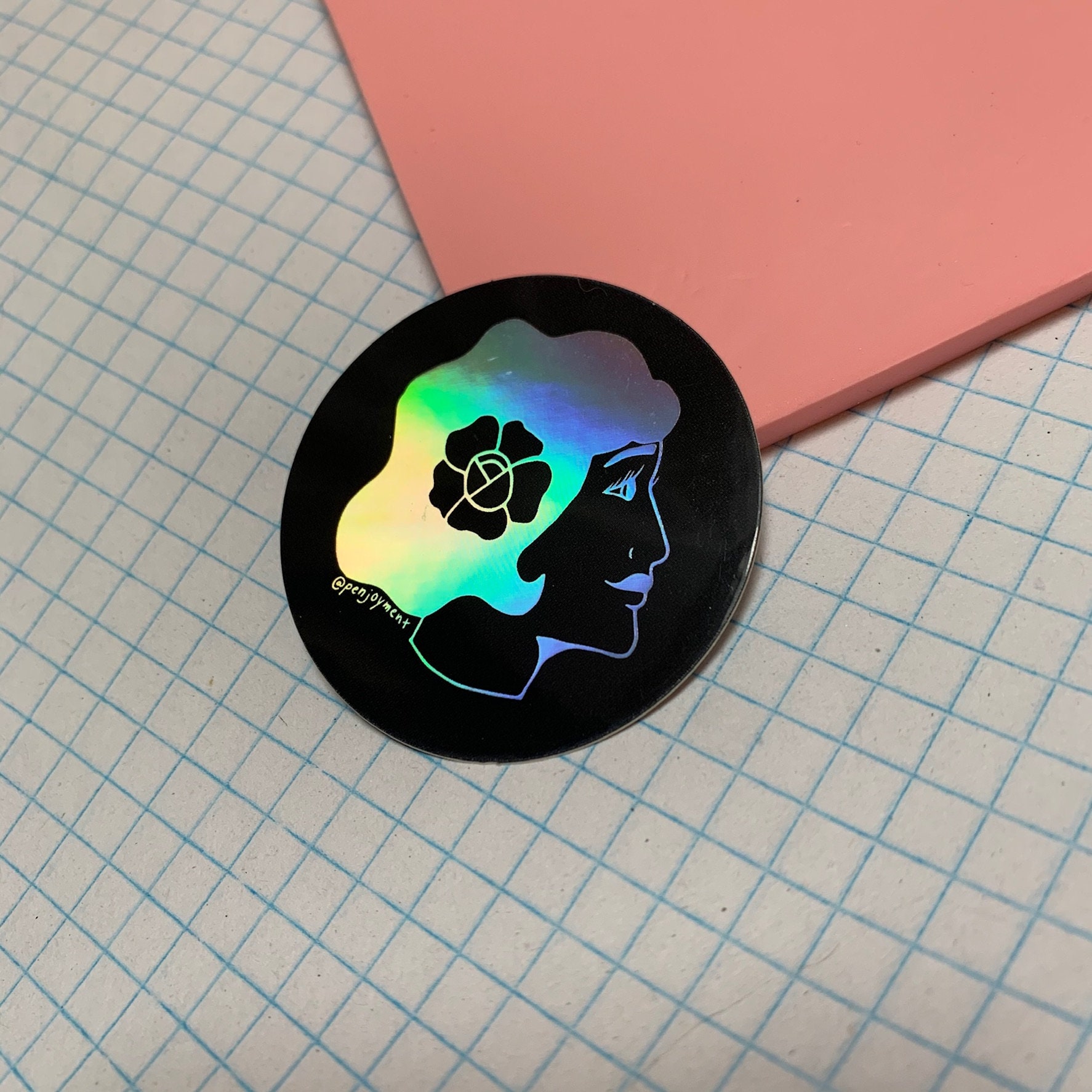 Holographic Waterproof Vinyl Sticker Gift Pack - Etsy