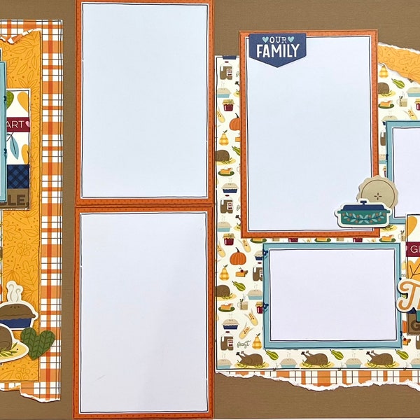 Scrapbook Page Kits - Etsy