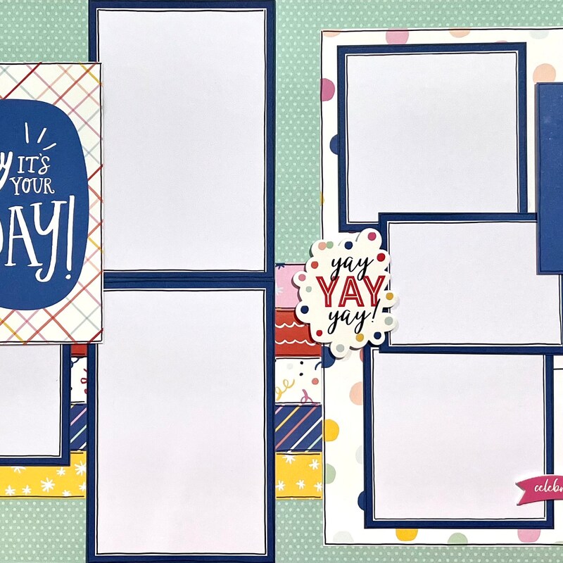 Scrapbook Page - Etsy