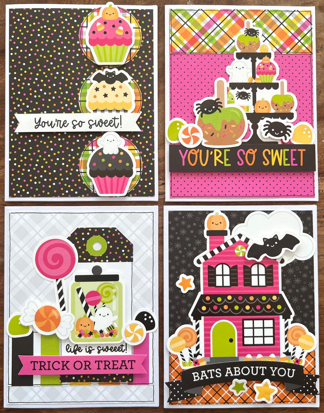 DB Halloween Cards 3 - Precut A2 Card Kit - Etsy