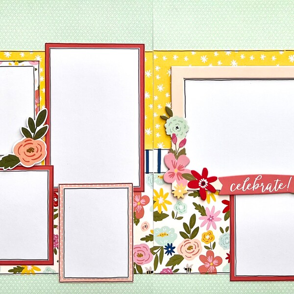 Scrapbook Pages - Etsy