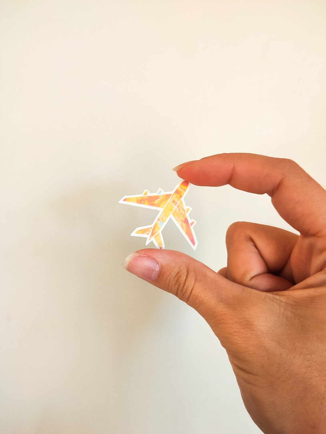 Mini Plane Sticker Travel Stickers Airplane Sticker | Etsy