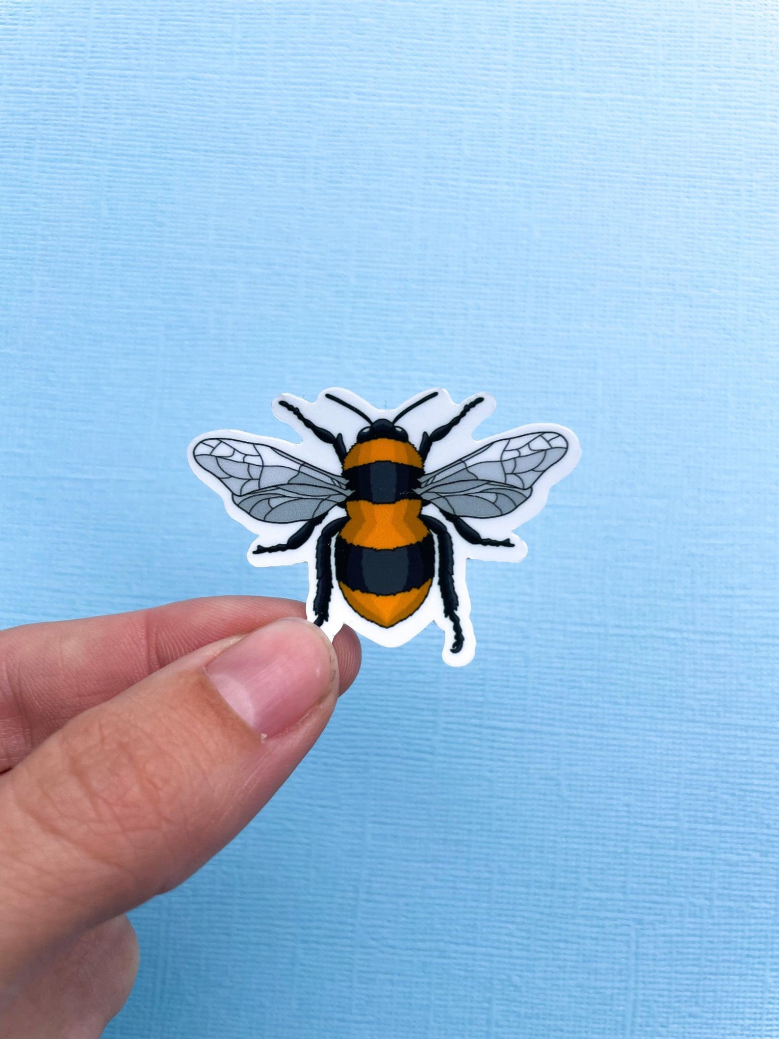 Mini Bumble Bee Sticker Cute Bee Sticker Save the Bees - Etsy