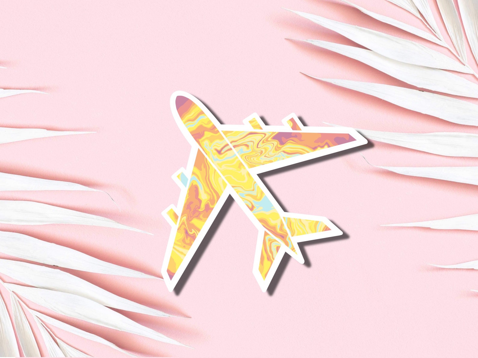 Mini Plane Sticker Travel Stickers Airplane Sticker | Etsy