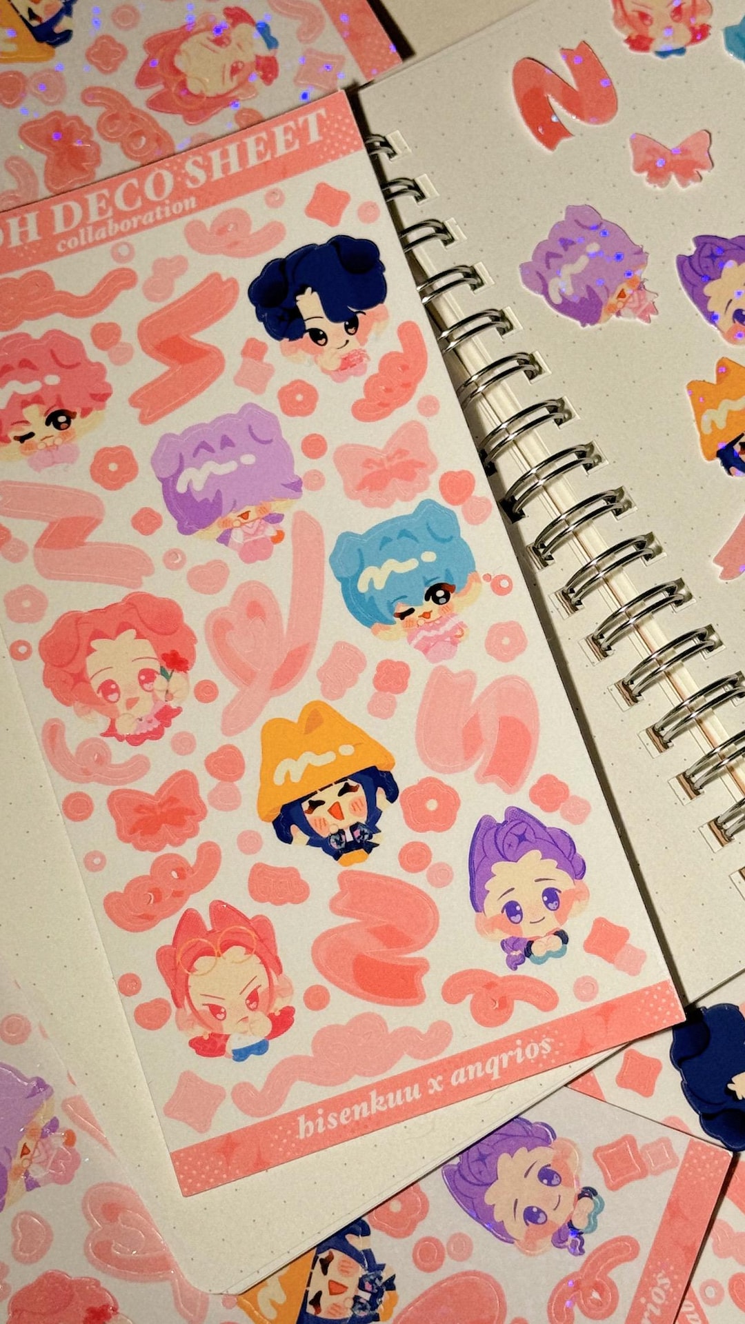 KPDH | Holographic Sticker Sheet - Etsy