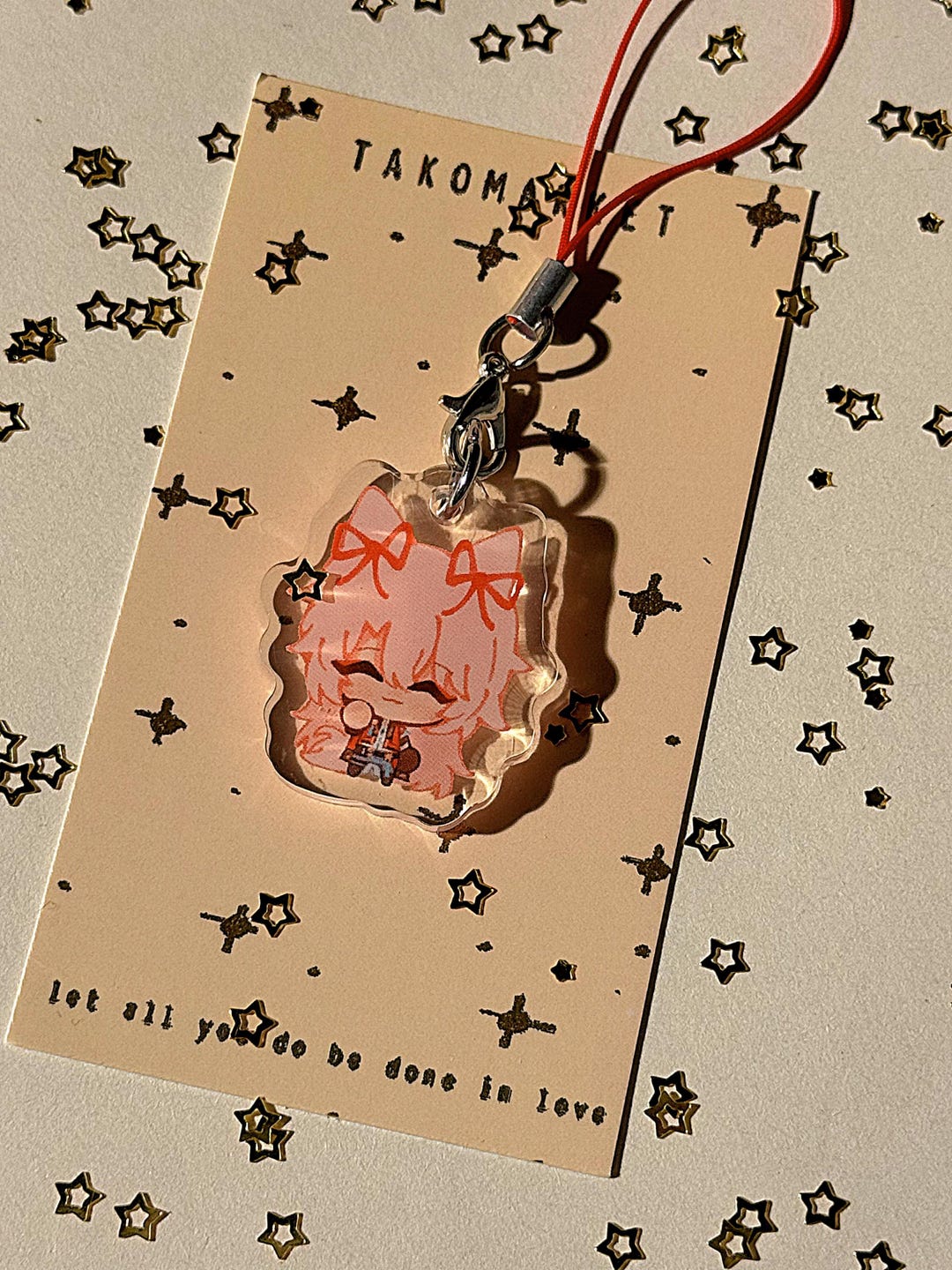 Jiaoqiu Phone Charm/ Glitter Stickers - Etsy