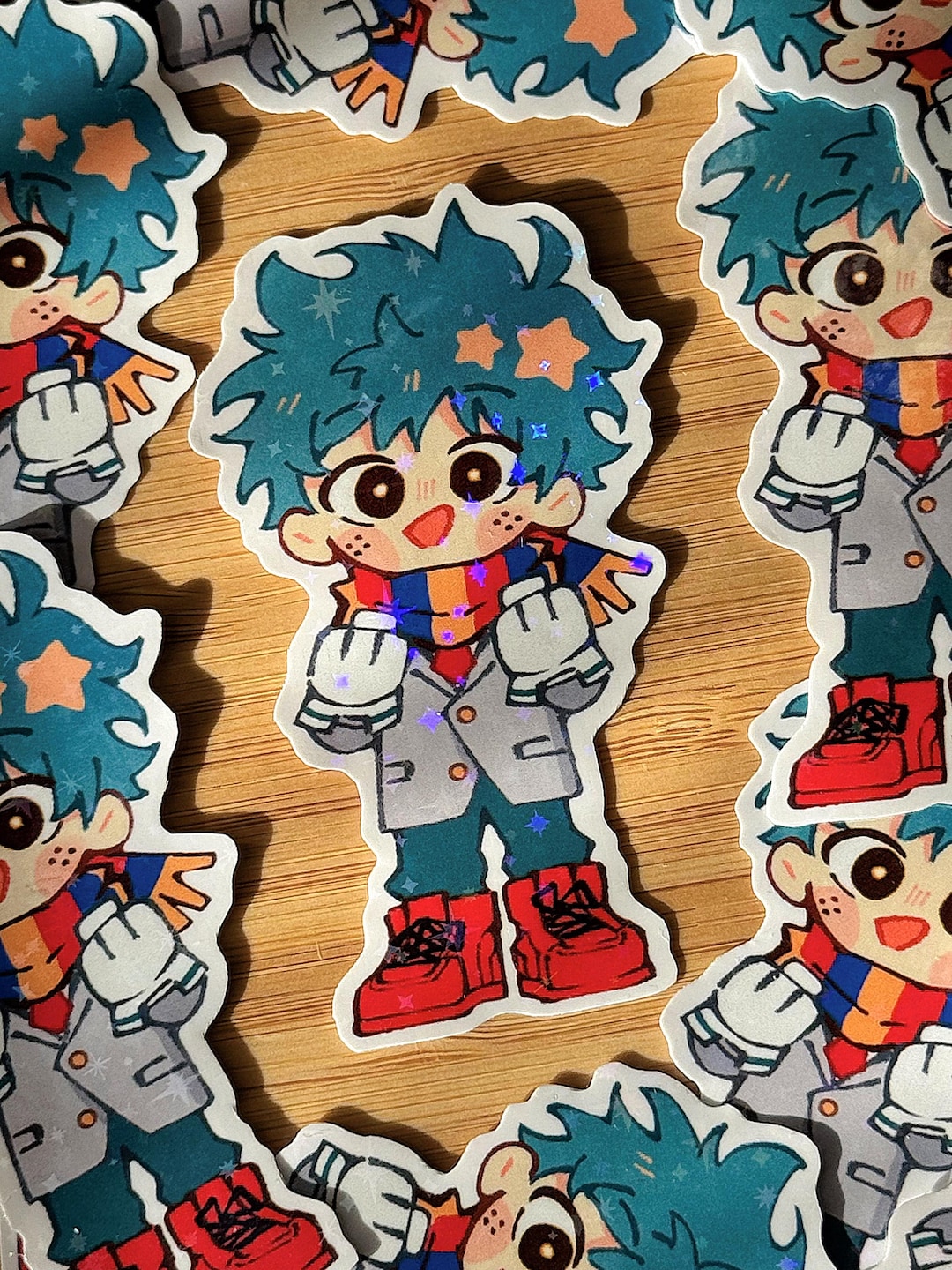 MHA Deku Sticker - Etsy