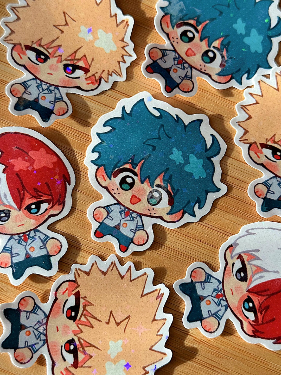 MHA Highschool Stickers - Etsy