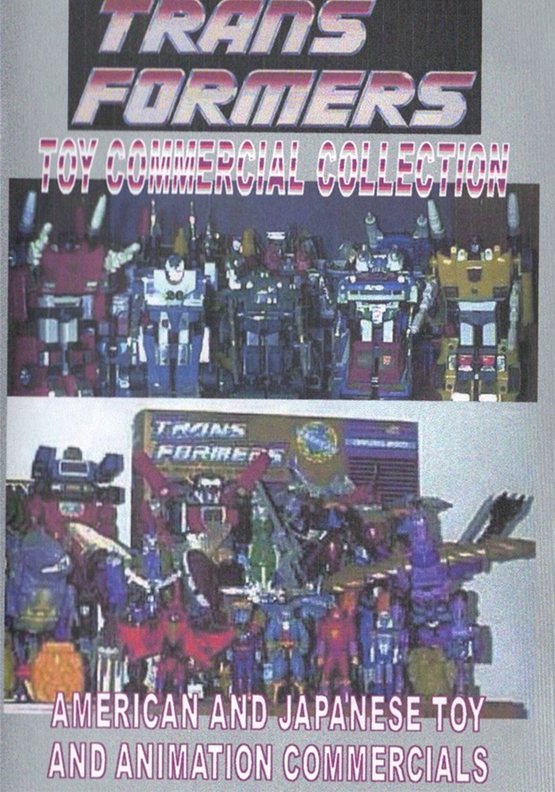 Transformers Toy Commercial Collection DVD - Etsy