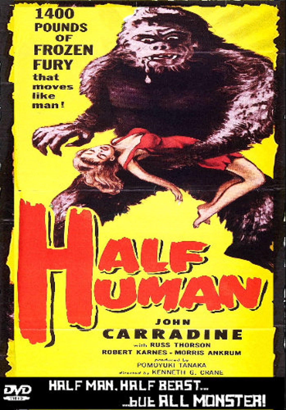 Half Human DVD - Etsy