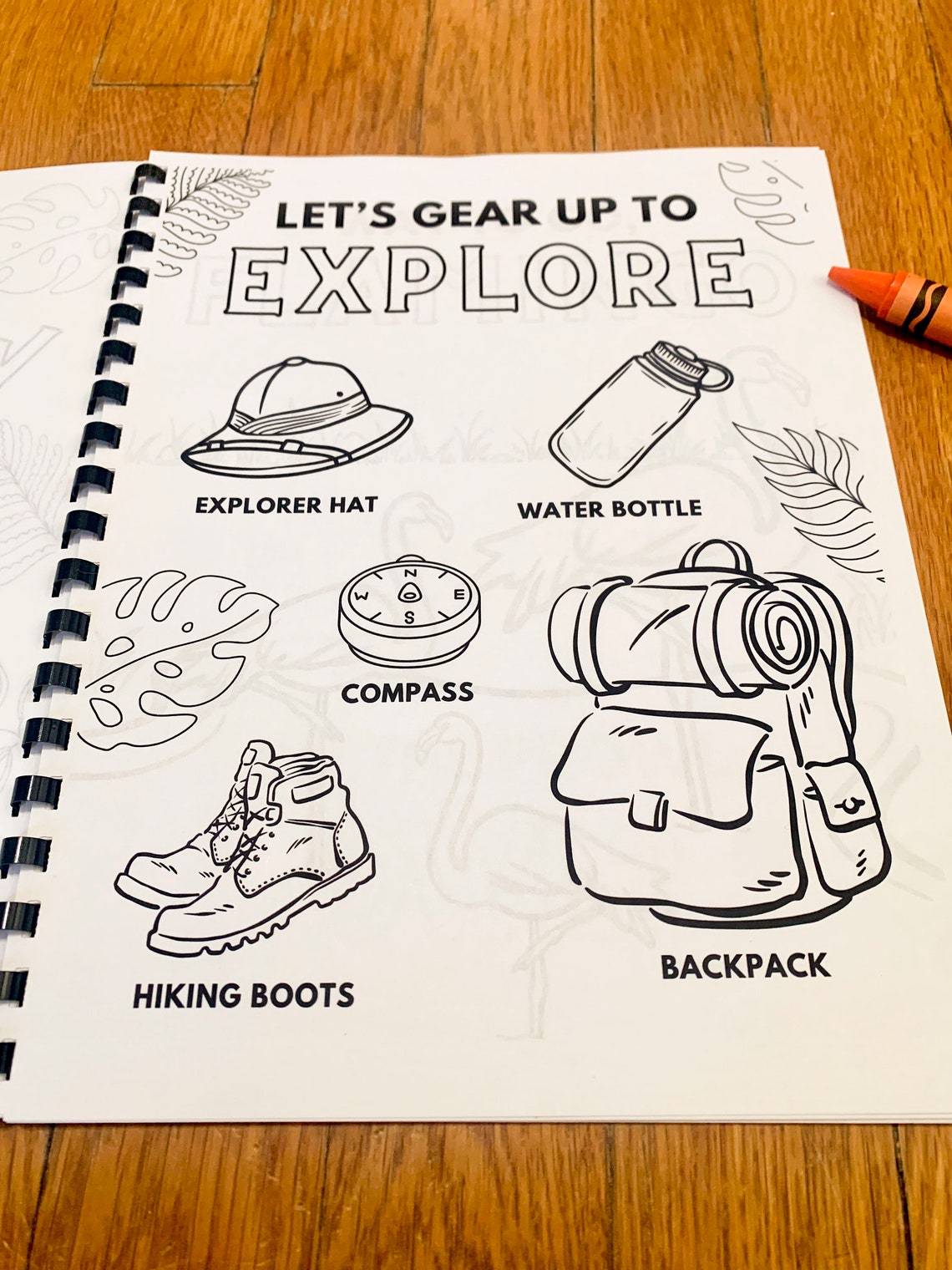 A Day at the Zoo Downloadable, Printable Coloring Book - Etsy