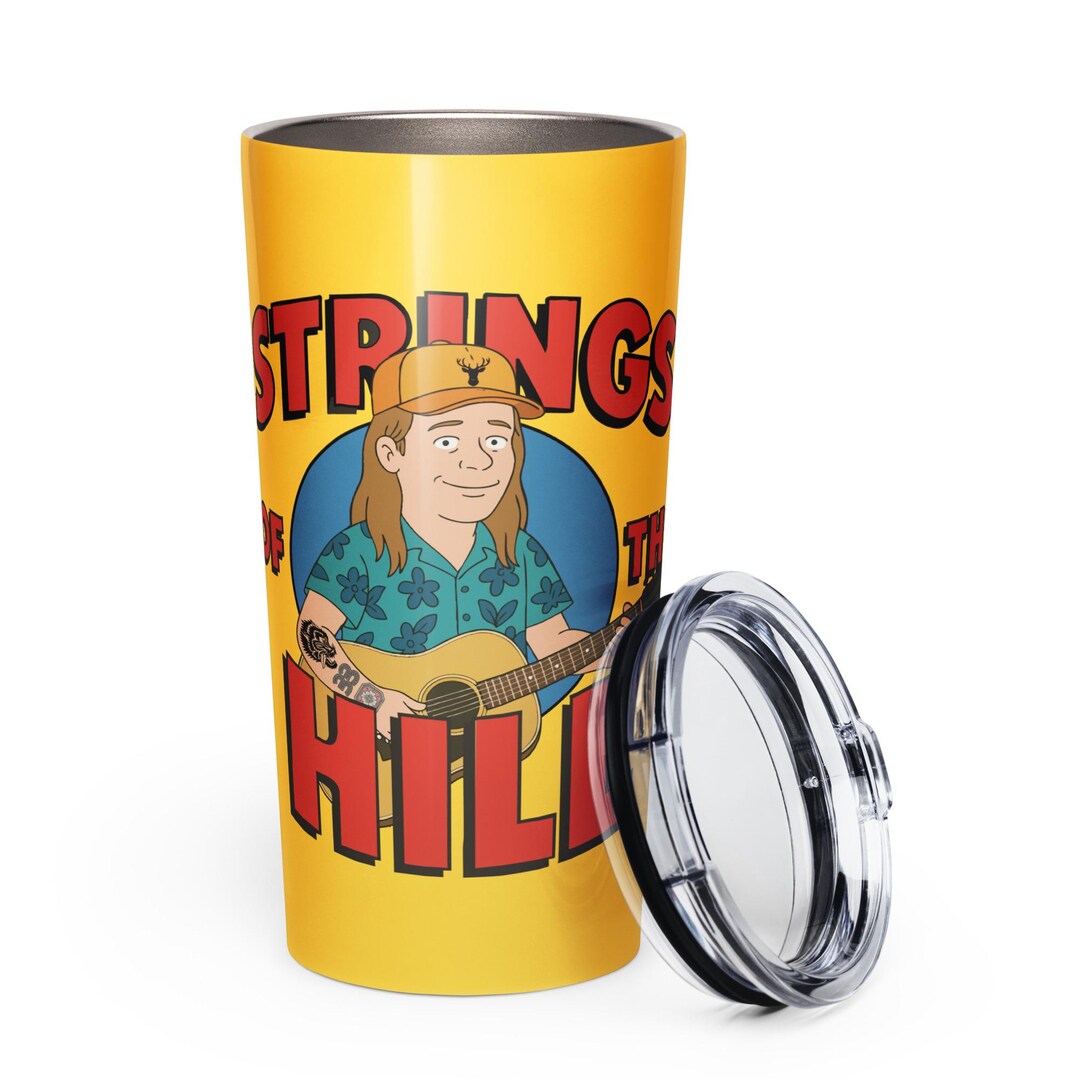 Strings of the Hill Tumbler: 20oz Stainless Steel Tumbler, Dishwasher ...