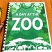 A Day at the Zoo Downloadable, Printable Coloring Book - Etsy