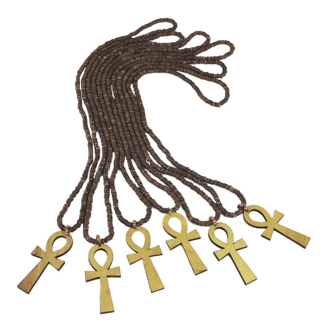 Beaded Ankh Necklace - Etsy