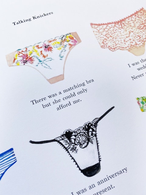 Talking Knickers Illustrated Print - Etsy