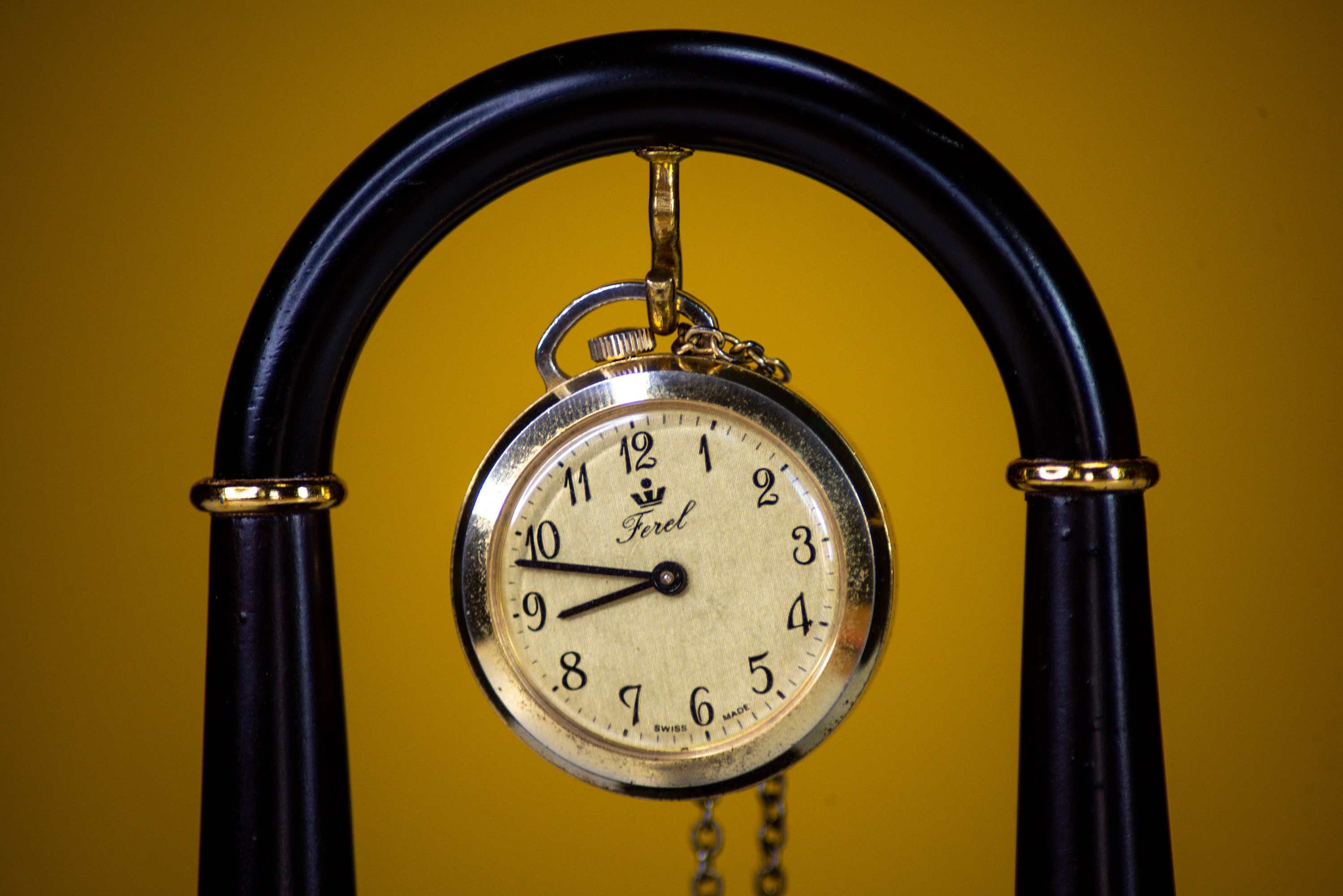 Ferel Pocket Watch Vintage Pocket Watch Swiss Made Watch | Etsy