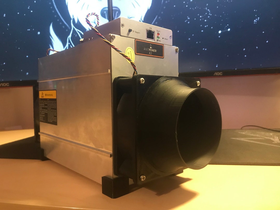 ASIC MINER Silencing Kit for 2xfan SHROUD 4x Antivibration Legs Used ...