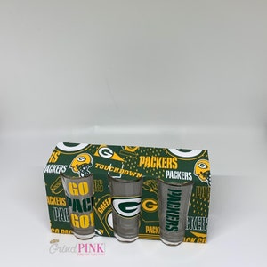 Shot Glass Set, Sports Fan Gift for Him, Custom Shot Glass, Football ...