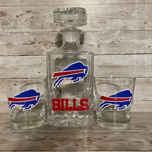 Buffalo Bills Decanter Set - Etsy