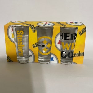 Shot Glass Set, Sports Fan Gift for Him, Custom Shot Glass, Football ...