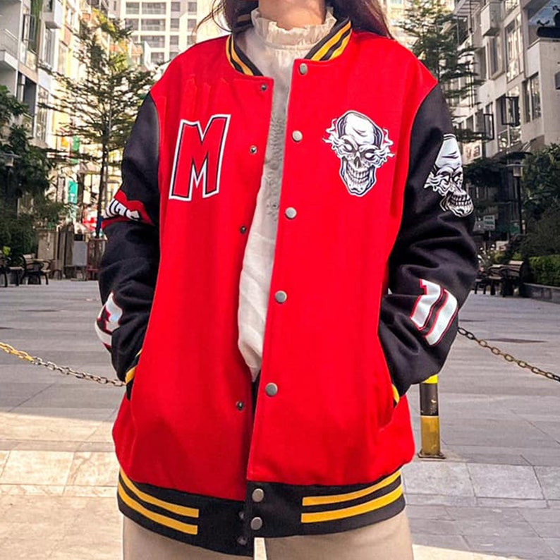 Custom Varsity Jacket Adult Unisex Bomber - Etsy