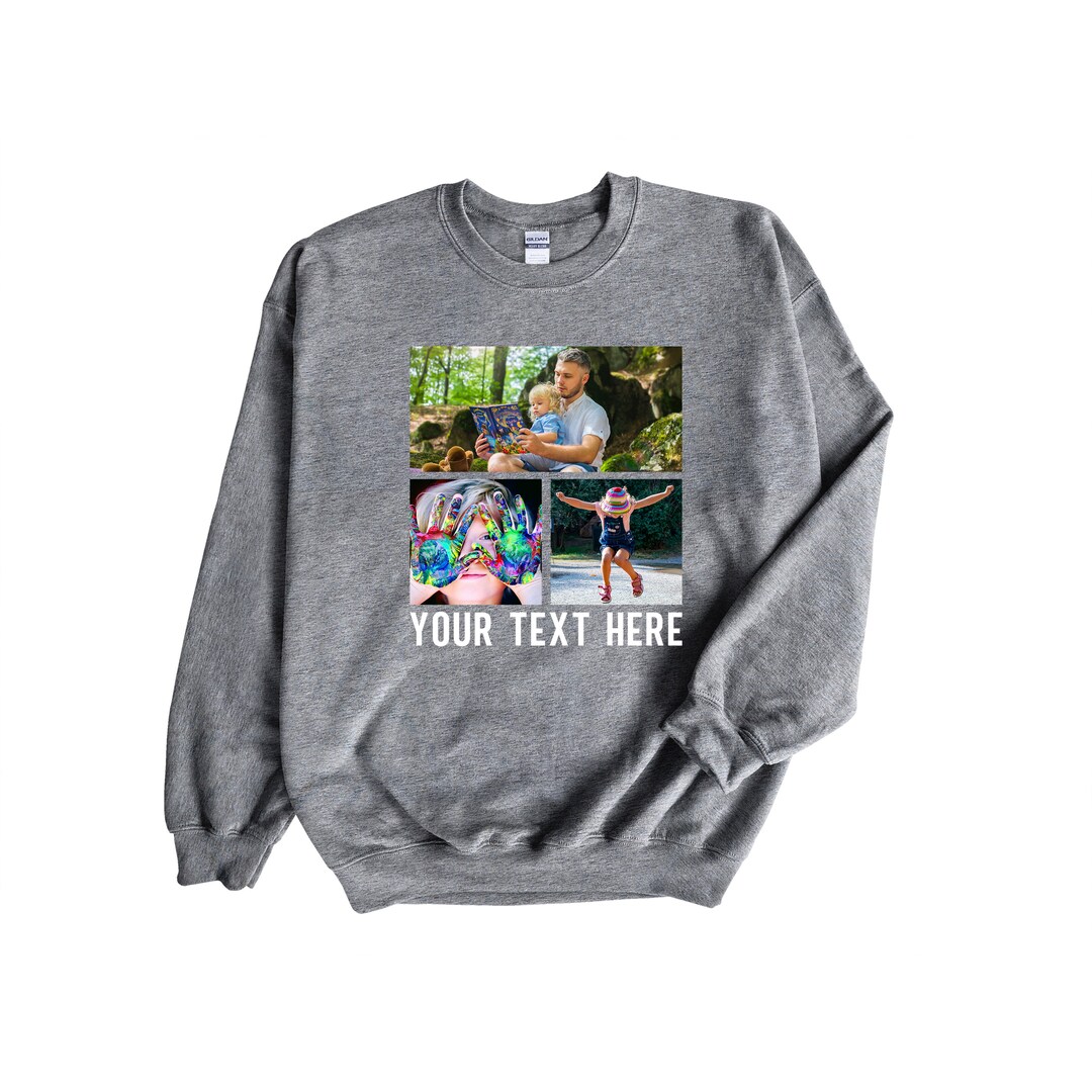 Photo Sweatshirt, Custom Sweatshirt, Unisex Sweatshirt,picture ...