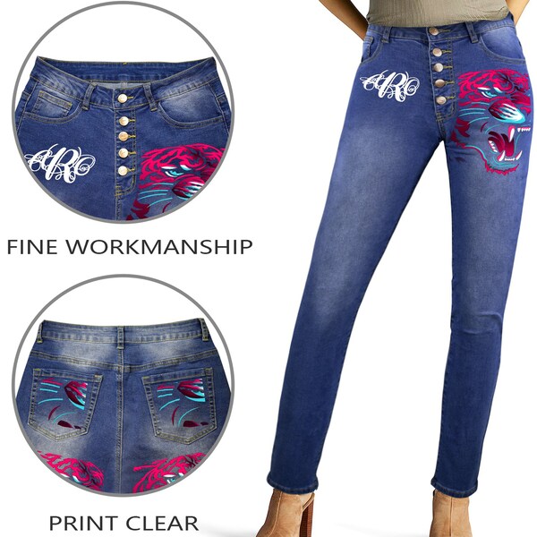 Customized Jeans - Etsy
