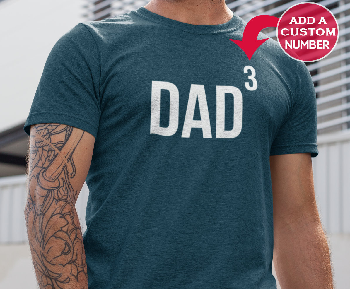 Dad Shirt Dad Of 3 Shirt Dad Of 2 Shirt Funny Dad Shirt | Etsy