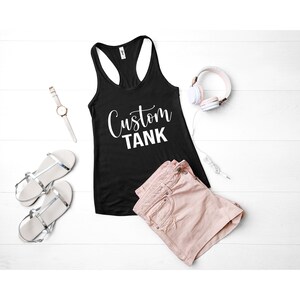 Bulk Custom Tanks , Personalized Tank , Tank, Custom Tank Top , Custom ...