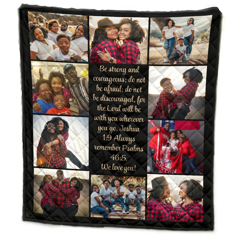 Custom Photo Quilt, Photo Quilt, Memory Quilt,dog Quilt,dog Mom,dog ...