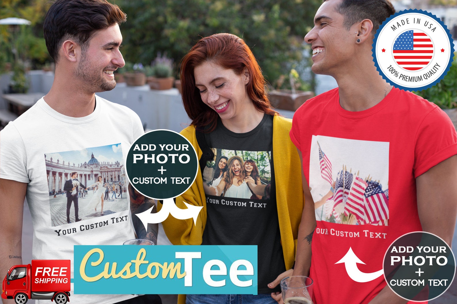 Custom Photo Shirt Custom Shirt Tshirtcustom Photo Shirts Etsy custom-photo-shirt-custom-shirt-tshirtcustom-photo-shirts-etsy