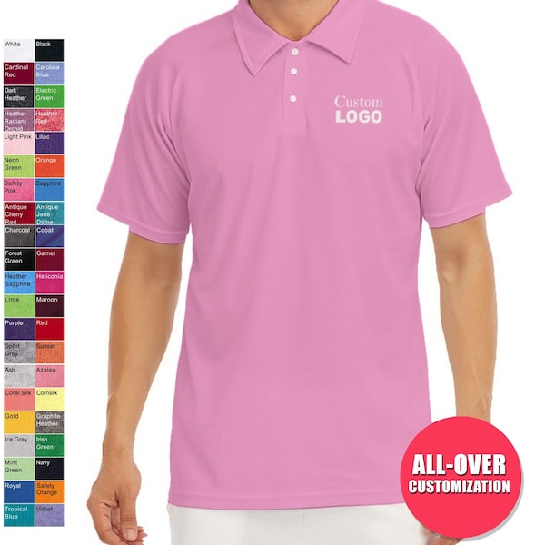 Polo Shirts With Custom Logo - Etsy