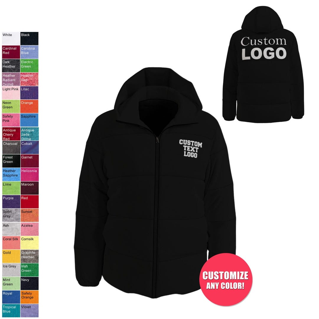 Custom Colors Down Padded Jackets - Winter, Padded Bomber Jacket ...