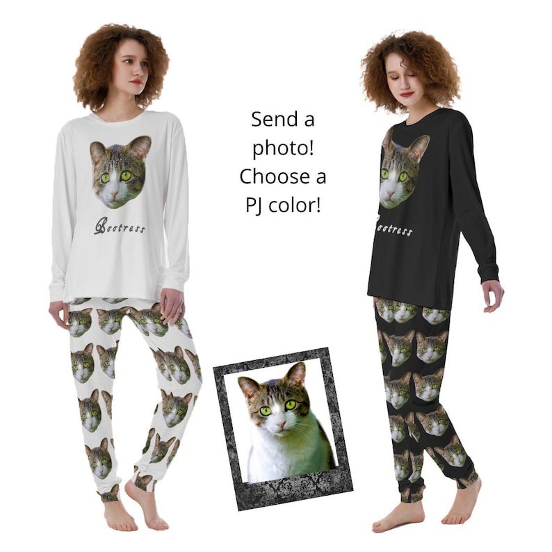 Pajama Pants Men and Women Cat Pajama Sets Pyjama Set Cat - Etsy