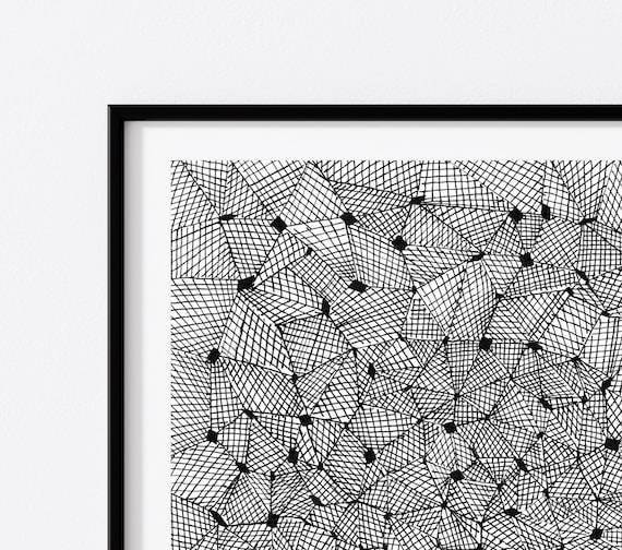 Simple Abstract Pen Drawings