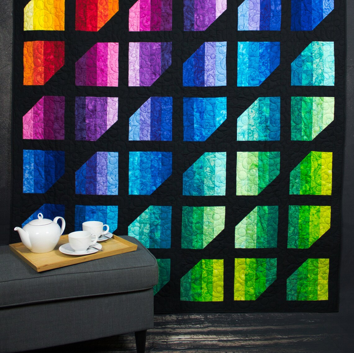 Quilt Pattern "unroll" PDF ENGLISH - Etsy