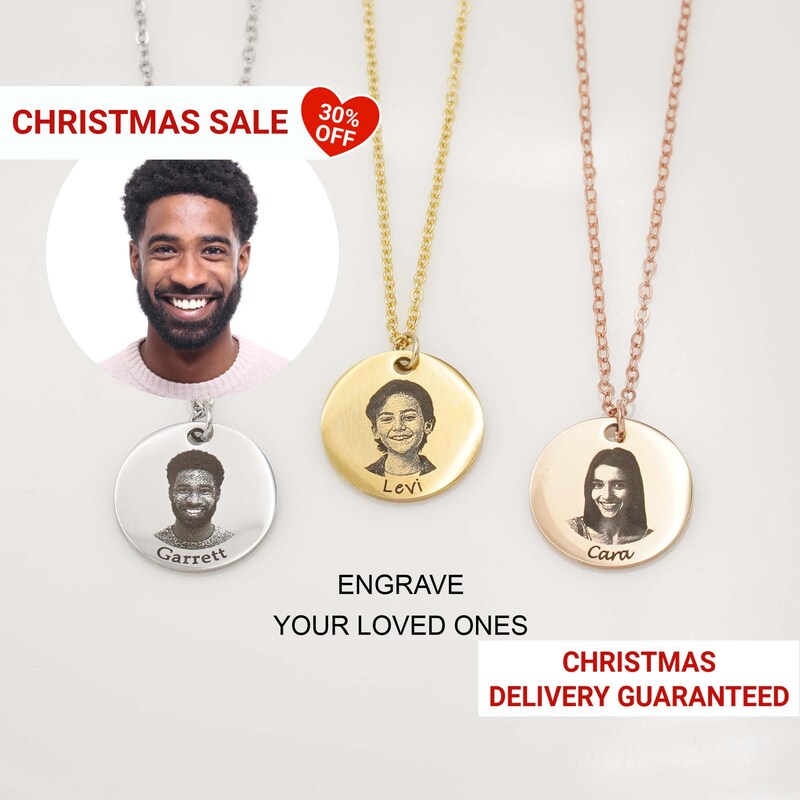 Personalized Photo Necklace - Etsy