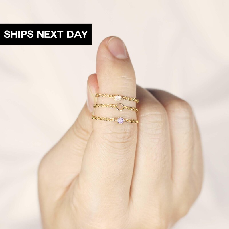 Chain Ring - Etsy