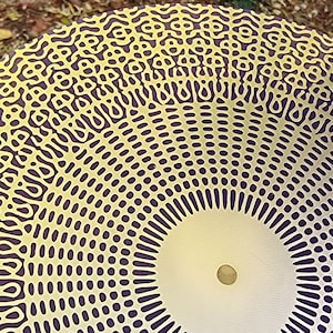 20 Cm Cymatic 528 Hz Disc - New Version. Sacred Frequency - 2-sided ...