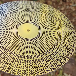 20 Cm Cymatic 528 Hz Disc - New Version. Sacred Frequency - 2-sided ...