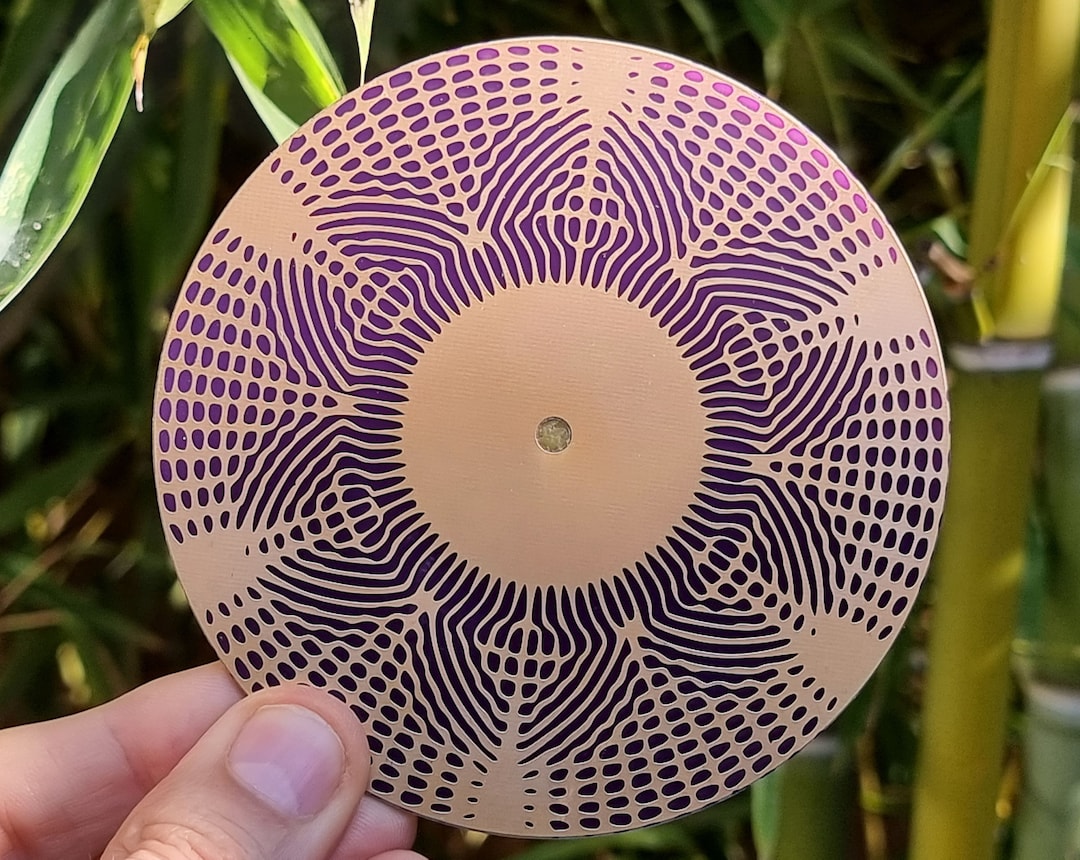 Cymatic Disc 963 Hz Self-control / Spirit - 2 Sides, Gold / Copper ...